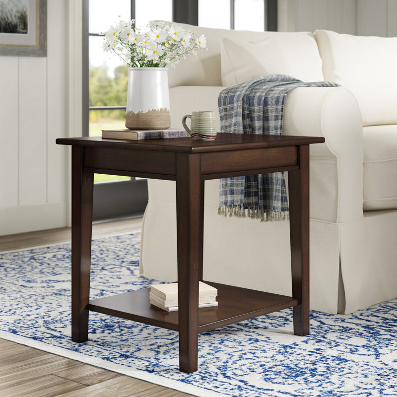 Birch Lane™ Mendoza Solid Mahogany End Table & Reviews | Wayfair